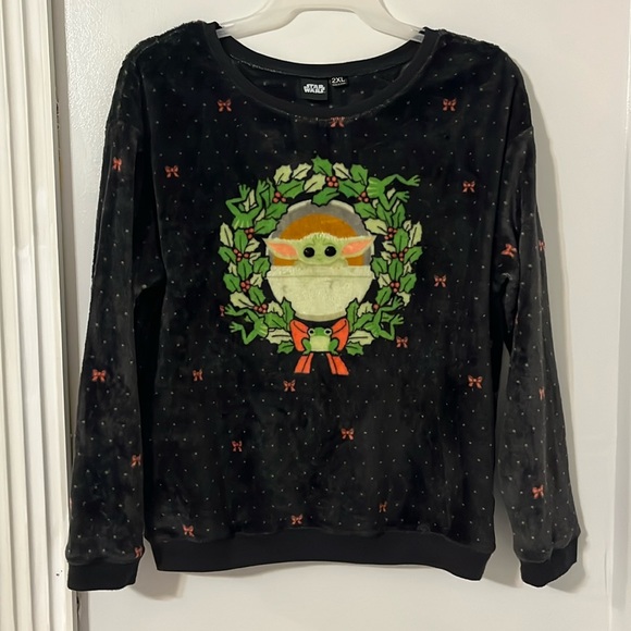 Star Wars | Sweaters | Star Wars Baby Yoda Grogu Christmas Ugly Sweater ...